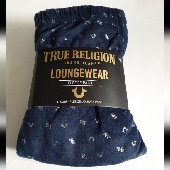 True Religion | Pants | True Religion Mens Fleece Pajama Pants Monogram ...